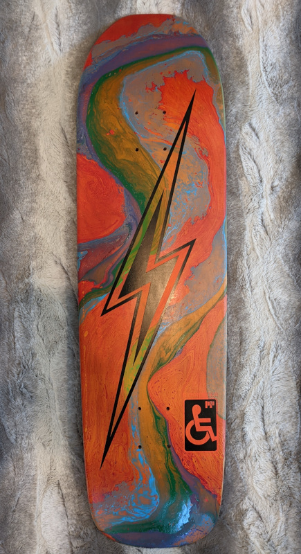 Pocket Pistols Ben Schroeder Bolt Pro Limited Hand painted deck