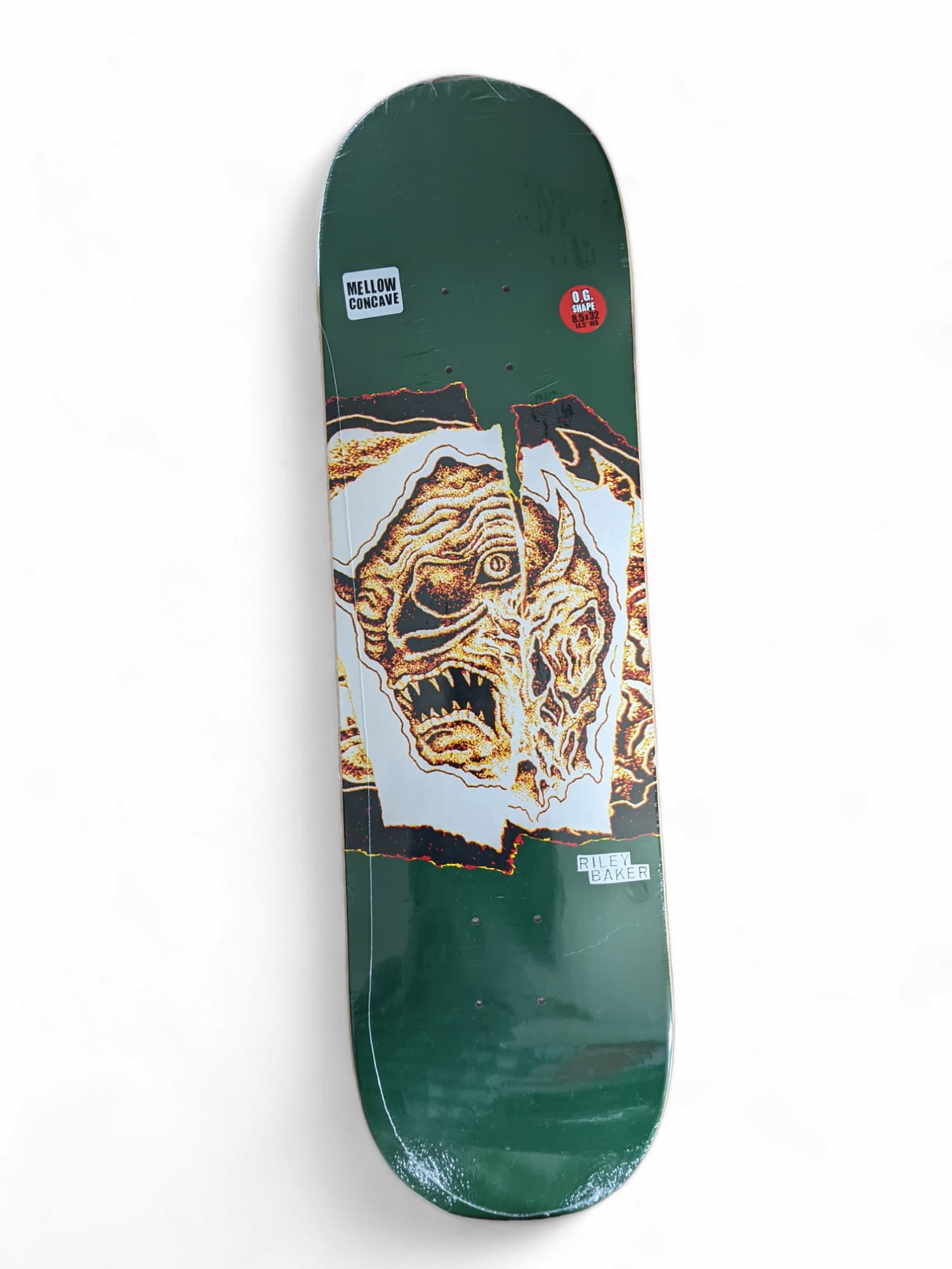 Baker - Riley Hawk Sundown Deck 8.5 - Concrete Disciples Skatepark ...