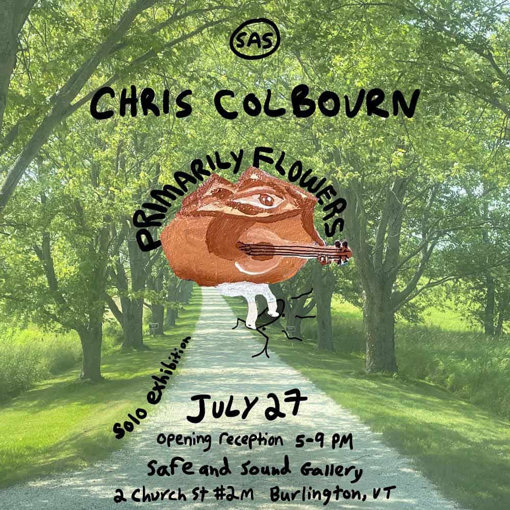 Chris Colburn - Primarily Flowers Art Exhibit Grand Opening - Concrete ...