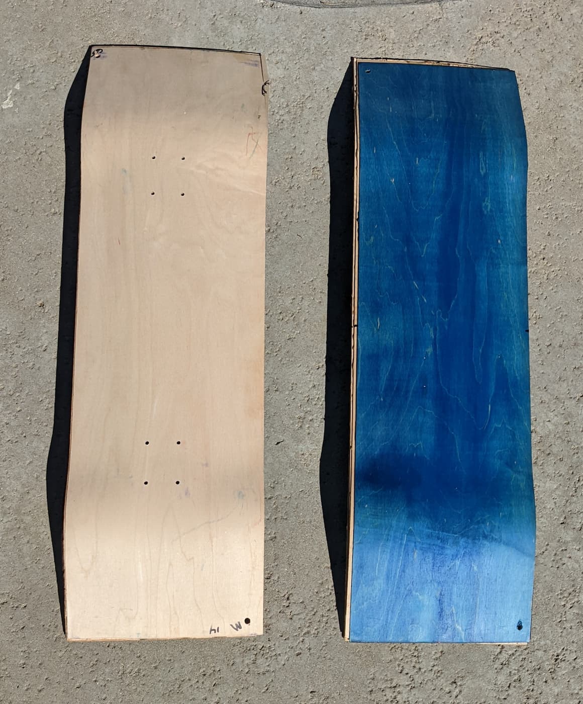 Uncut 10" Blank Skateboard Deck 14.5 wheelbase - Concrete Disciples ...