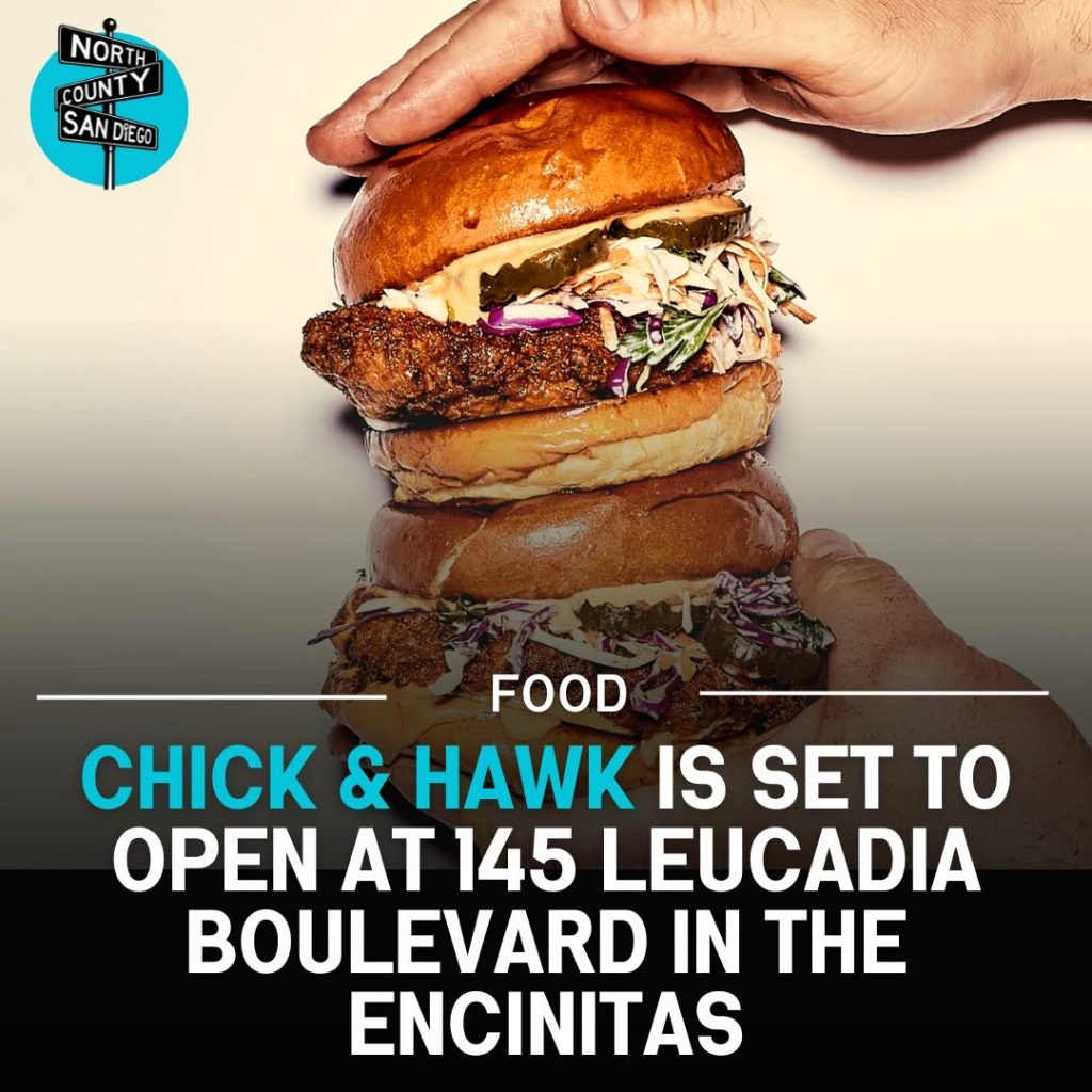 Chick and Hawk Restaurant Open in Encinitas. - Concrete Disciples ...