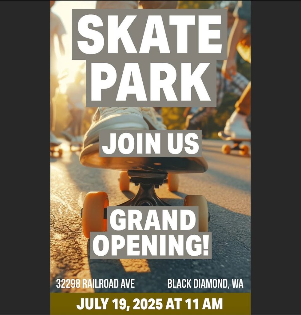 Black Diamond Washington Skatepark Grand Opening July 19, 2025 ...