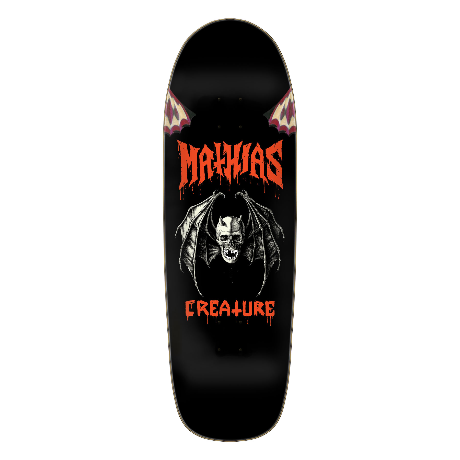 Creature Skateboards - Torres Skull Bat Pro 9.55in x 30.46in Deck