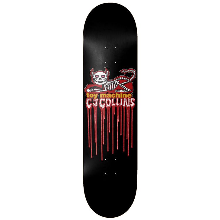 Toy Machine - CJ Collins Devil Cat Deck 8.25 - Concrete Disciples ...