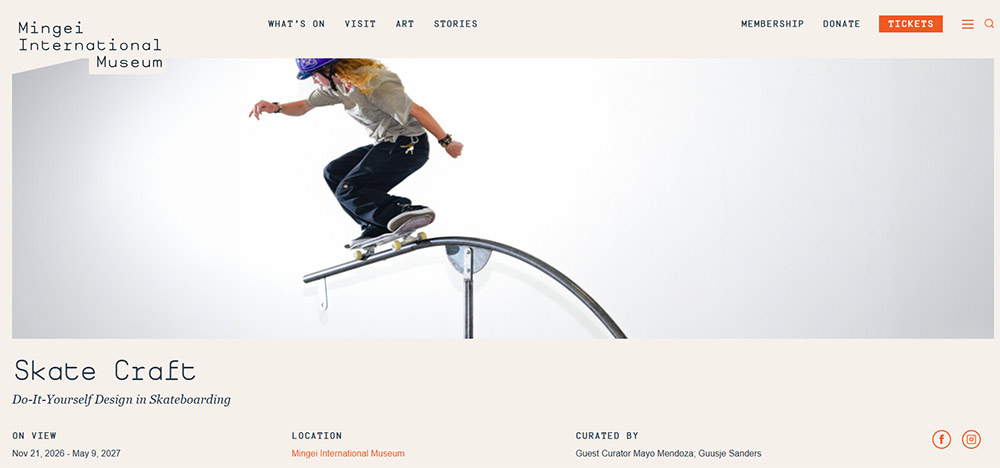 Skate Craft Exhibition at the Mingei International Museum (San Diego ...