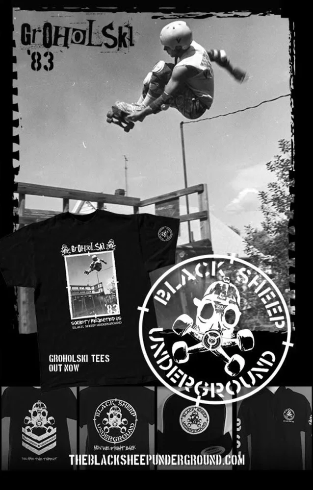 Black Sheep Underground - Groholski Society Rejected Us T-Shirt