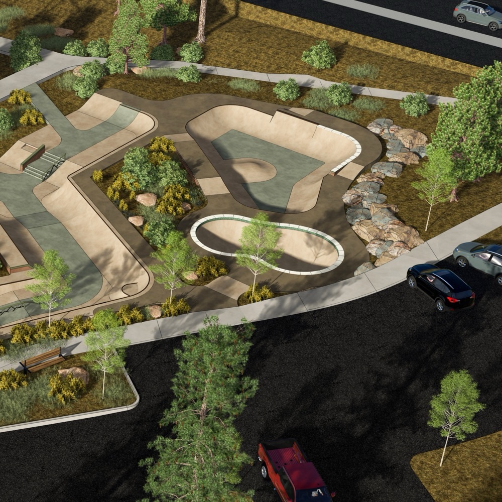 Coming Soon! Buchanan Park Skatepark in Evergreen, Colorado - Concrete ...